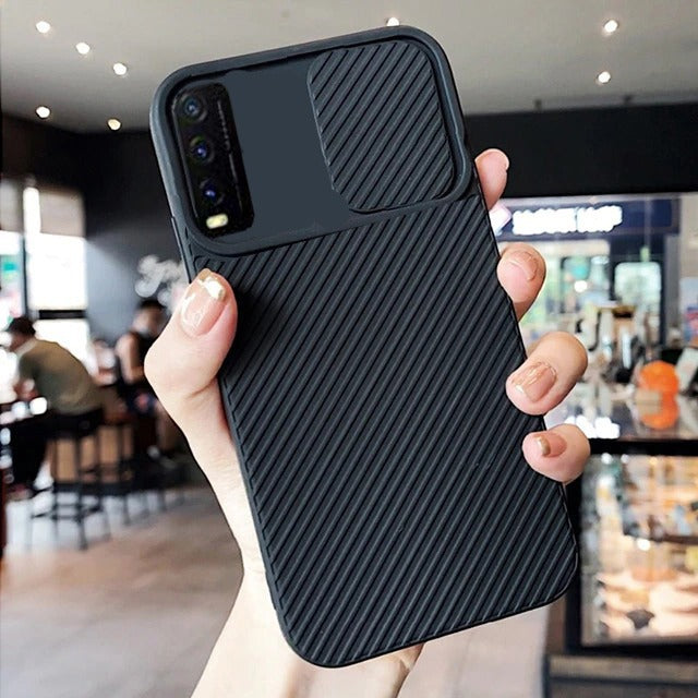 [ FREE SHIPPING] CamShield PC Case for Vivo Y20 Black Slide Cover Came ...